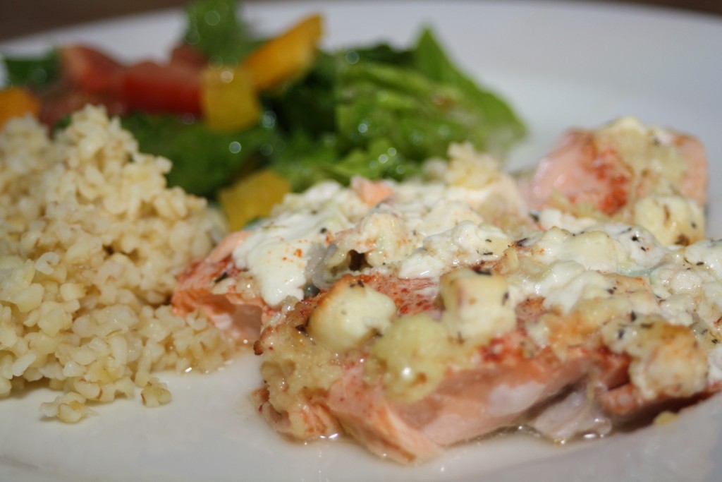 Bleikja með fetaosti og engifer - Vinotek.is