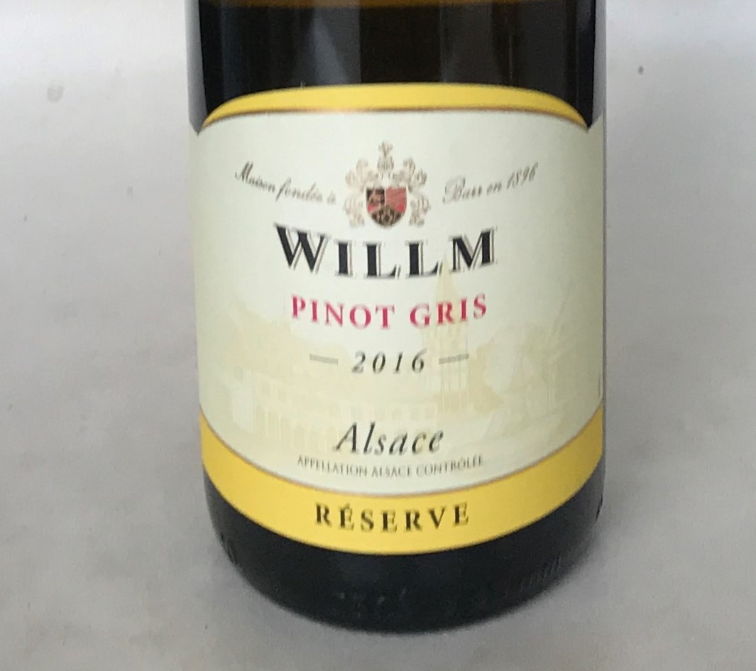 Willm Pinot Gris Réserve 2016 - Vinotek.is