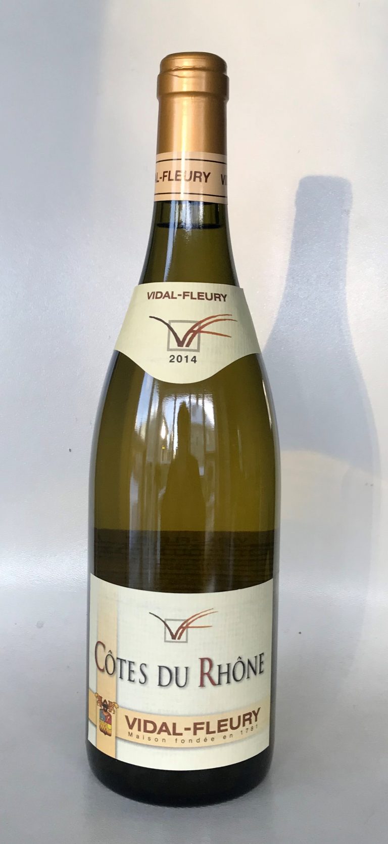 Vidal-Fleury Cotes-du-Rhone Blanc 2014 - Vinotek.is