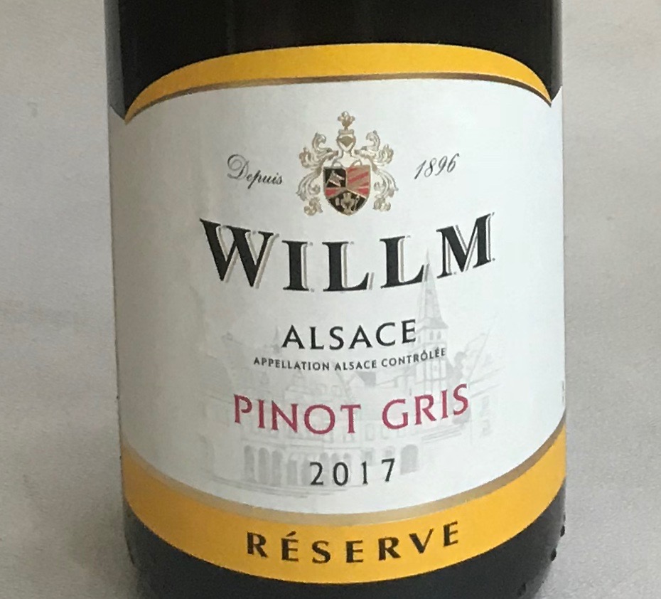 Willm Pinot Gris 2017 - Vinotek.is