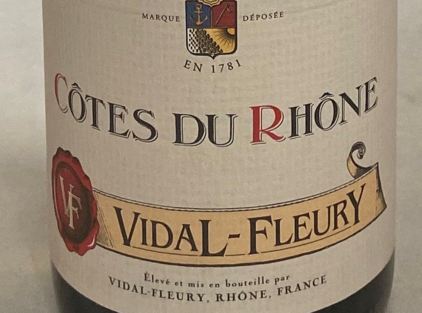 Vidal-Fleury Cotes-du-Rhone Blanc 2018 - Vinotek.is